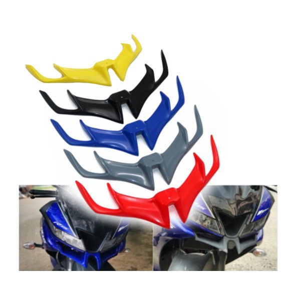BDJ Front Fairing Aerodynamic Winglets For KTM YAMAHA YZF R15 V3.0 2017 ...
