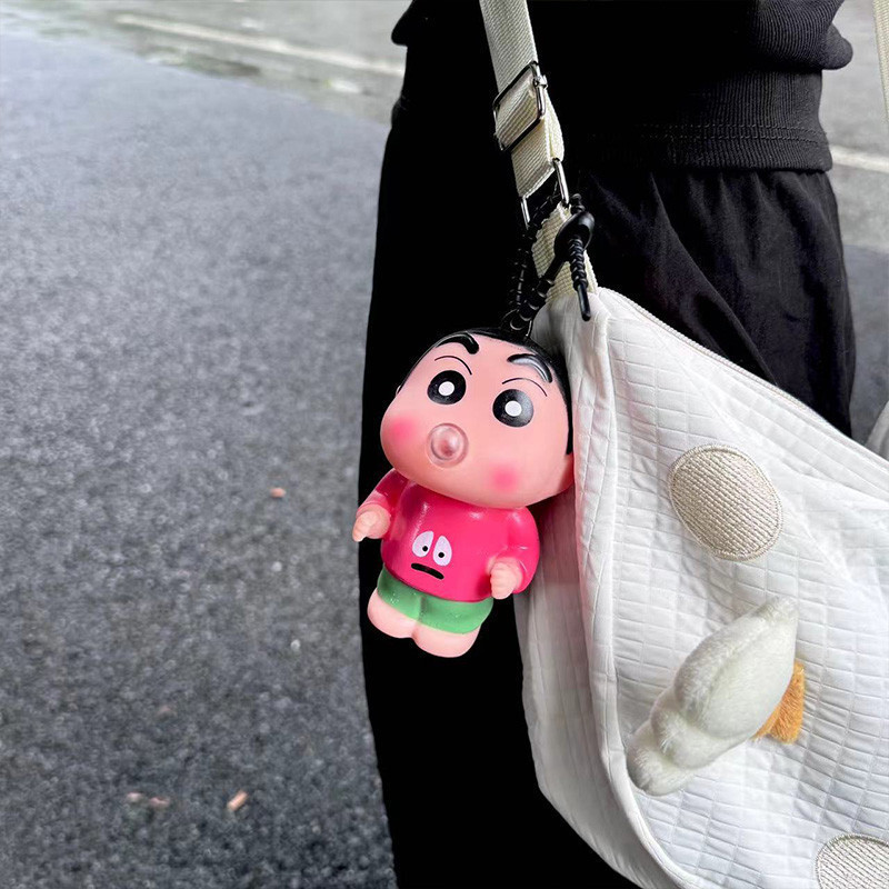 Crayon Shin-chan Spit Bubble Doll Toys Squishy Toys Pinch Slow Rebound ...