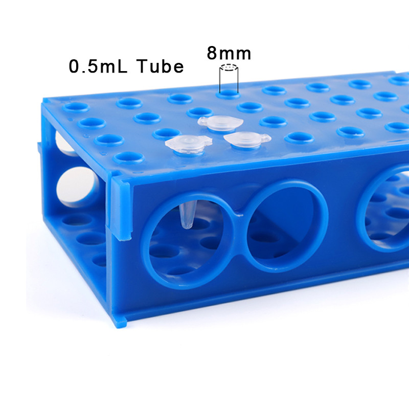 [COD]Plastic Test Tube Rack Centrifuge Tubes Rack Microtube Combo 4 Way ...