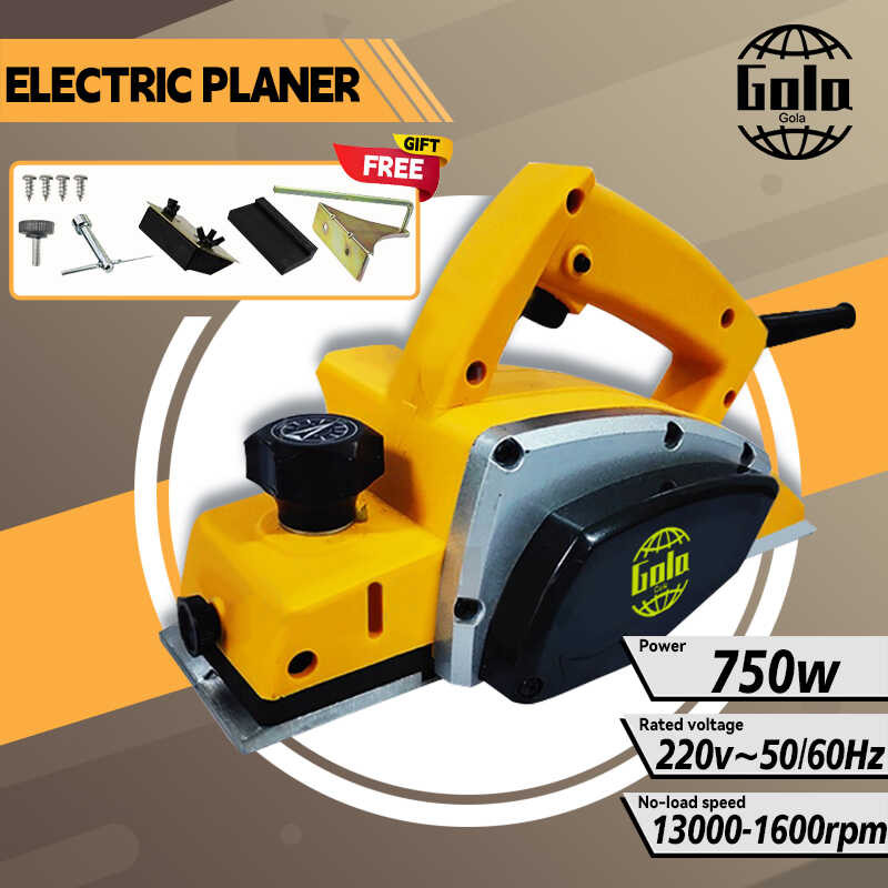 【750W】 GOLA N1900b Electric Wood Power Working Planer Tool | Shopee ...