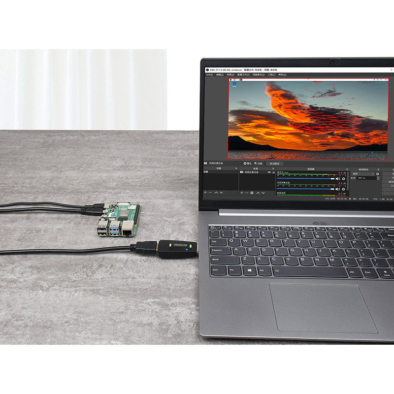Pie Raspberry Pi 4B/3B+ HDMI TO USB HD Video Capture Card | Shopee Philippines
