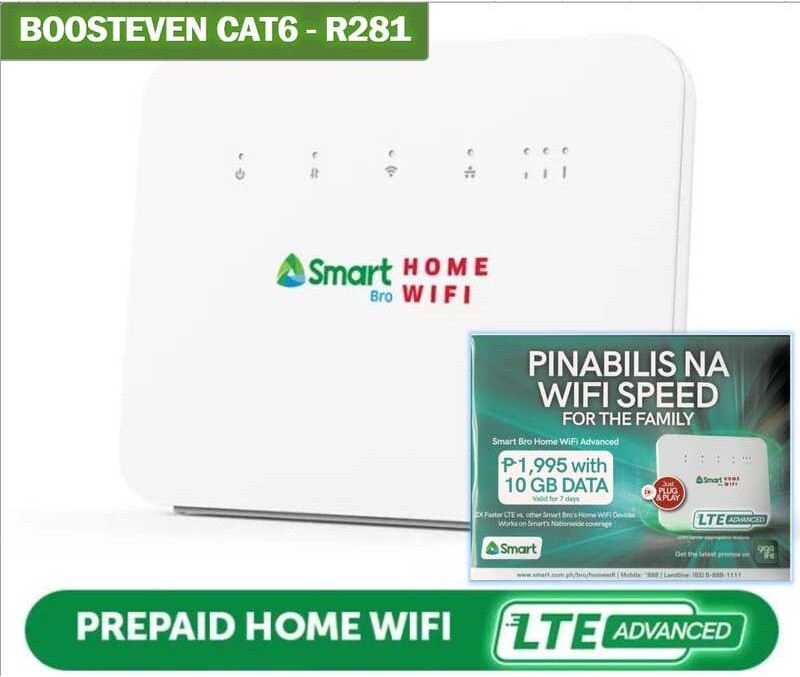 HOME Smart PREPAID LTE ADVANCED Cat6 (Boosteven Cat6 / EVOLUZN Id5l ...