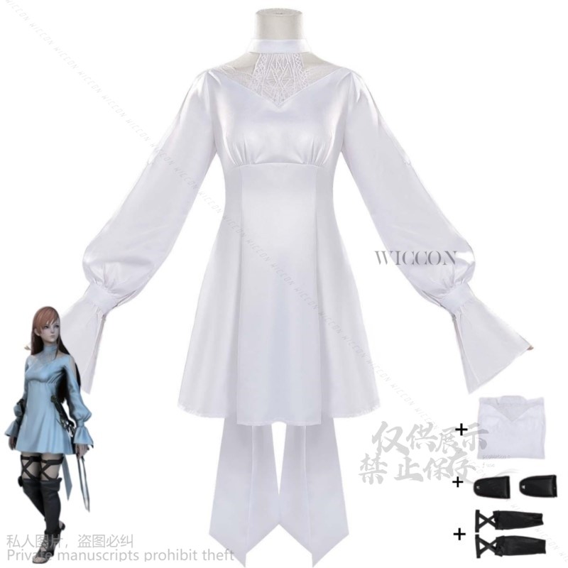 § Game Final Sy Xiv:A Realm Reborn Ff14 FFXIV Ryne Minfilia Cosplay ...