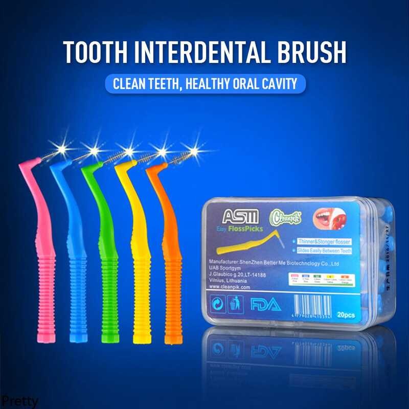 Pretty TEPE Angle Between Teeth–Braces Interdental Brush Orthodontic ss ...