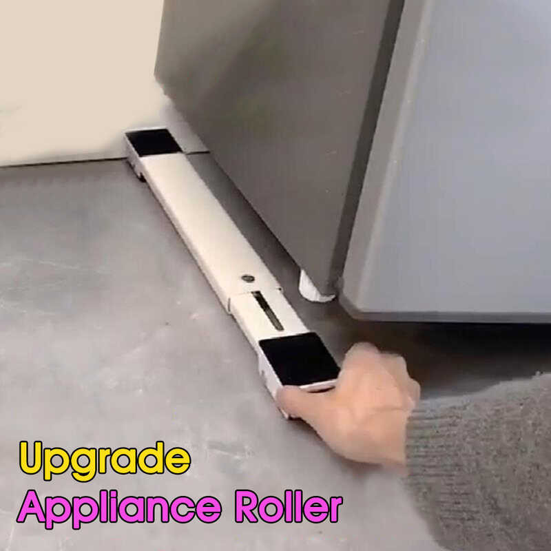 1Pair Heavy Duty Telescopic Appliance Roller Washing In Refrigerator ...
