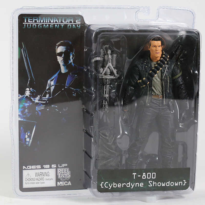The NECA Terminator T-800 Arnold Schwarzenegger T-1000 Endoskeleton ...