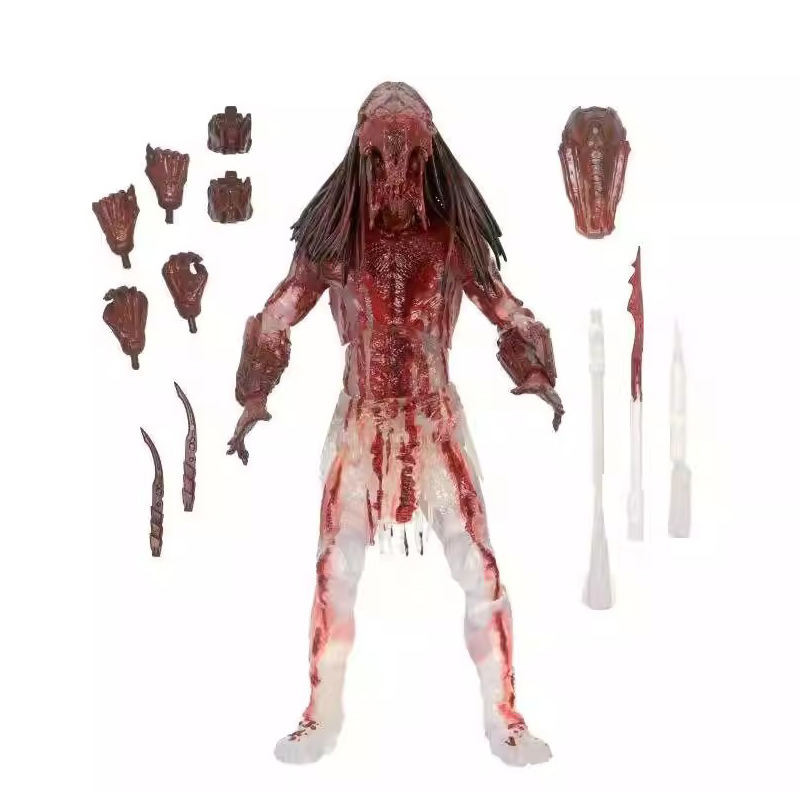 Genuine NECA51727 Predator Wild Predator Prey Bone Face Bear Blood ...