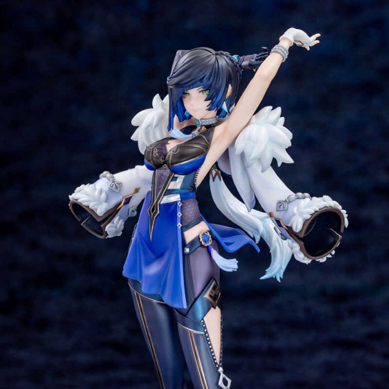 1/7 Yelan Genshin Impact Unpainted Uambled Wf2024w Diy White Model Kit ...