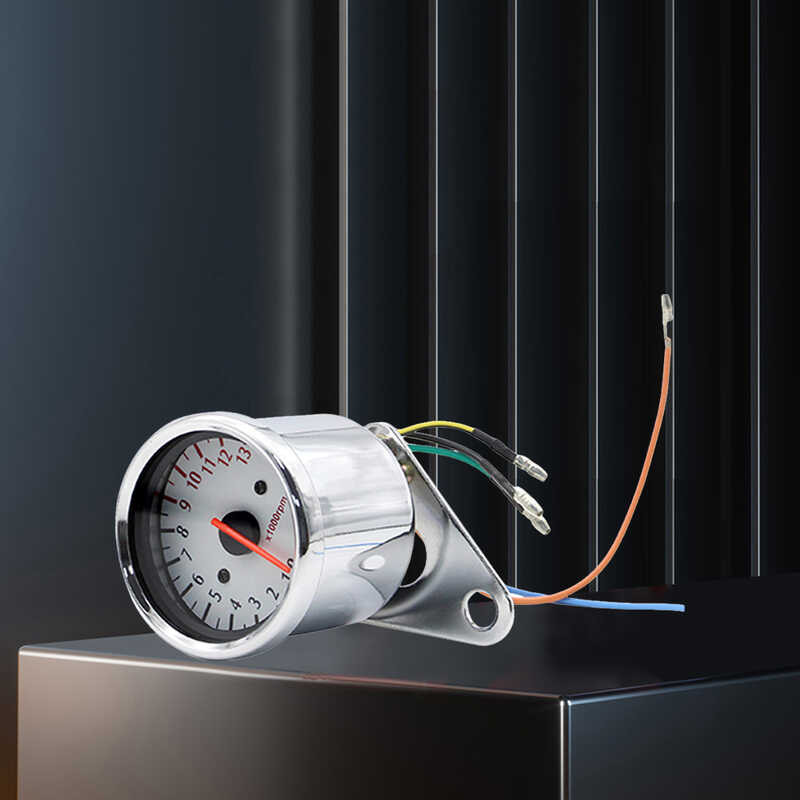 ZXH Tachometer 0-13000 Tach RPM Gauge Rev Counter Universal DC | Shopee ...