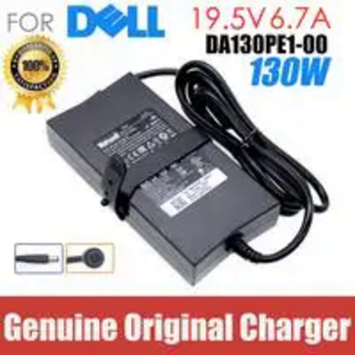 Original 130W Type C 20V 6.5A laptop charger for Dell XPS 15 9570 9575 ...