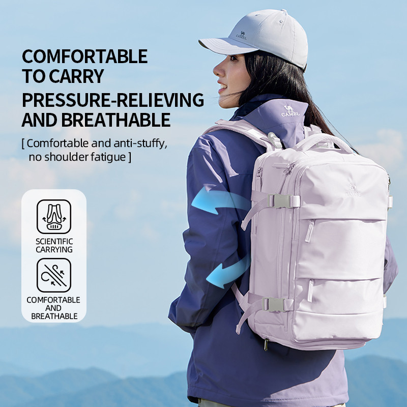 CAMEL CROWN Multi-layer Space 25L Mountaineering Bag Travel Outdoor ...