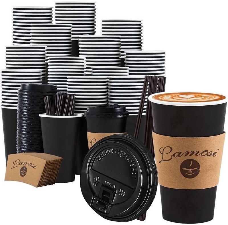 coffee Lamosi 16g) cup, 16g) lidded cup, stirrer and sleeve, 16473.2ml ...