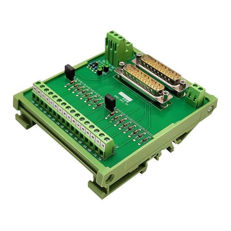 8-Channel Analog Output Screw D-Sub Connector Hard Redundant Terminal ...