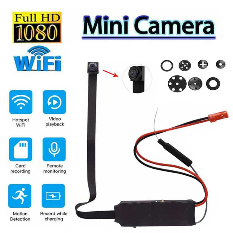 1080P Tech Winstong Wireless Mini Camera Pinhole DIY High-Definition ...