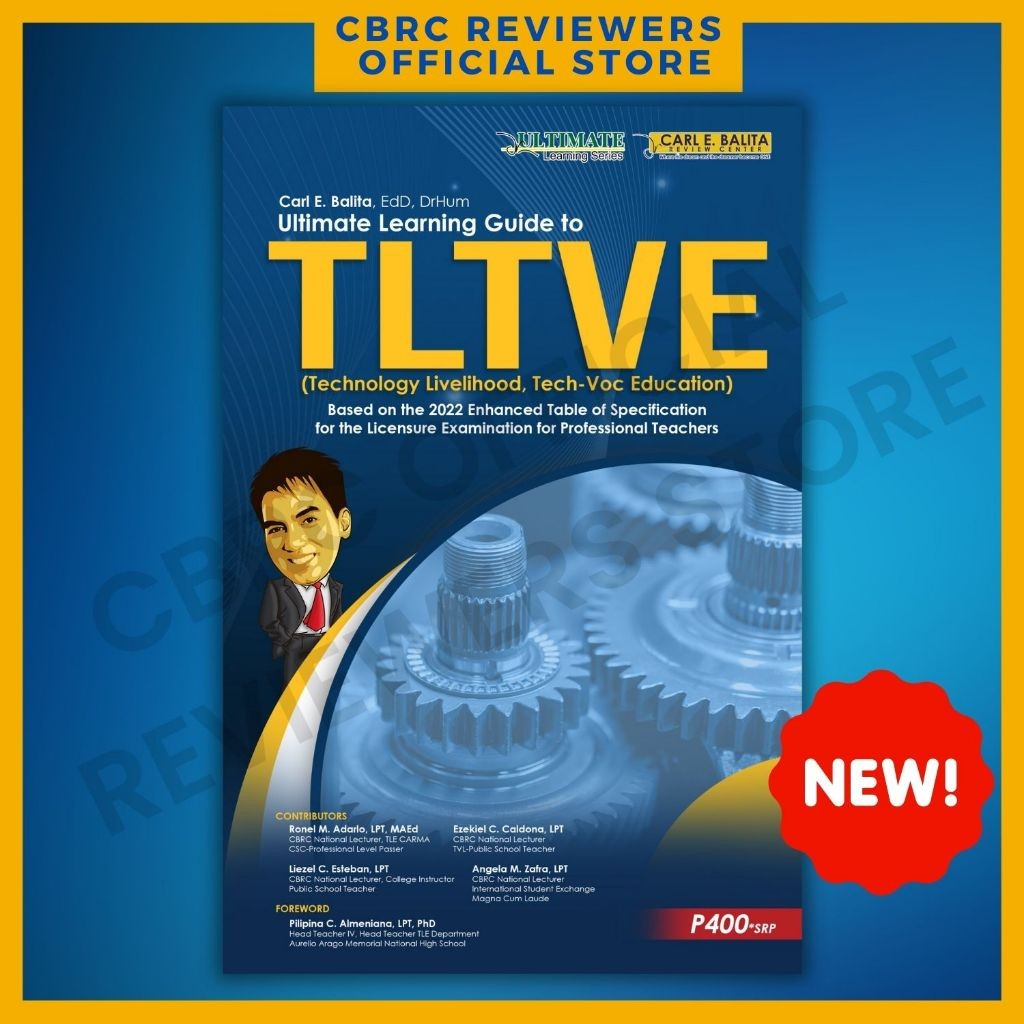 2023 CBRC ULG FOR TLTVE TLE TECH VOC Majorship LET Reviewer Latest ...