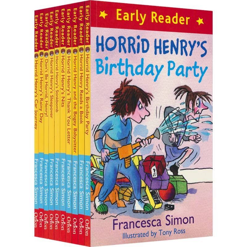 Original English Version Horrid Henry Early Reader Naughty Henry 10 ...