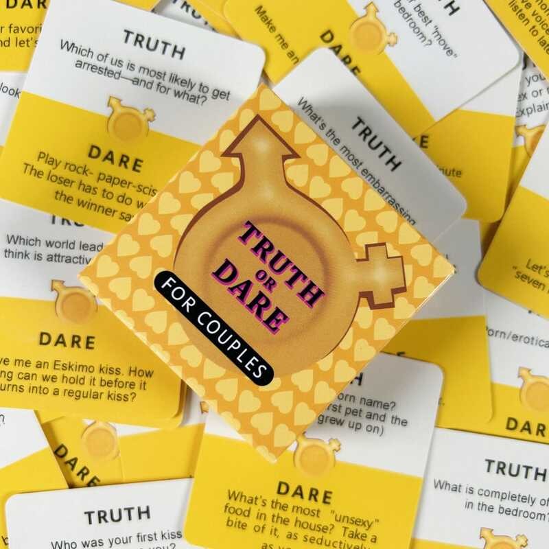 The Mini Size Truth Or Dare Card Game For Friends Couples Drinking ...