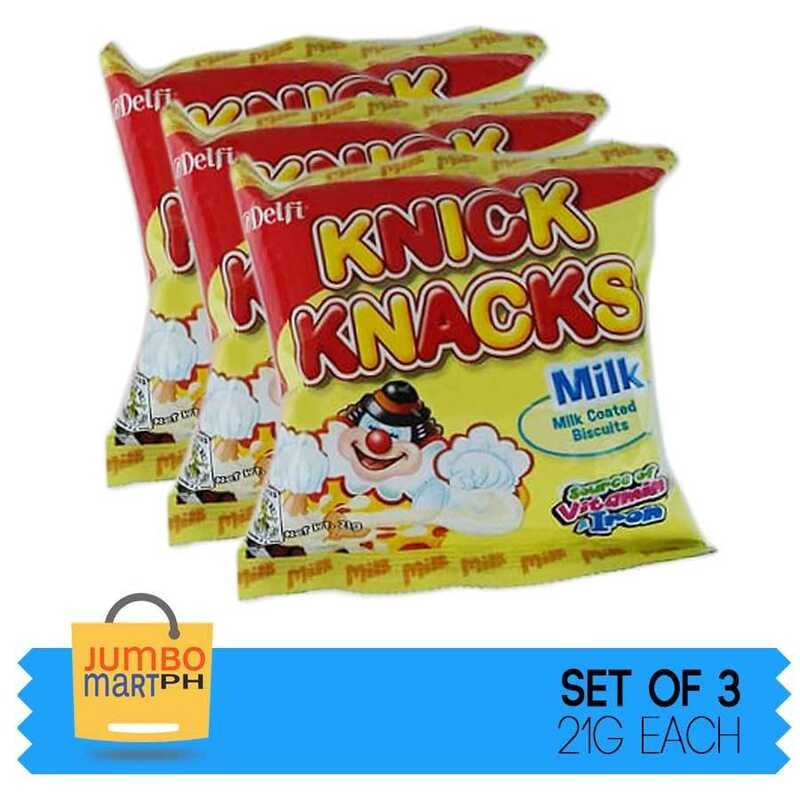KNICK KNACKS MILK COATED BISCUITS 21G / SET OF 3 9Fb 90A 4D9 | Shopee ...