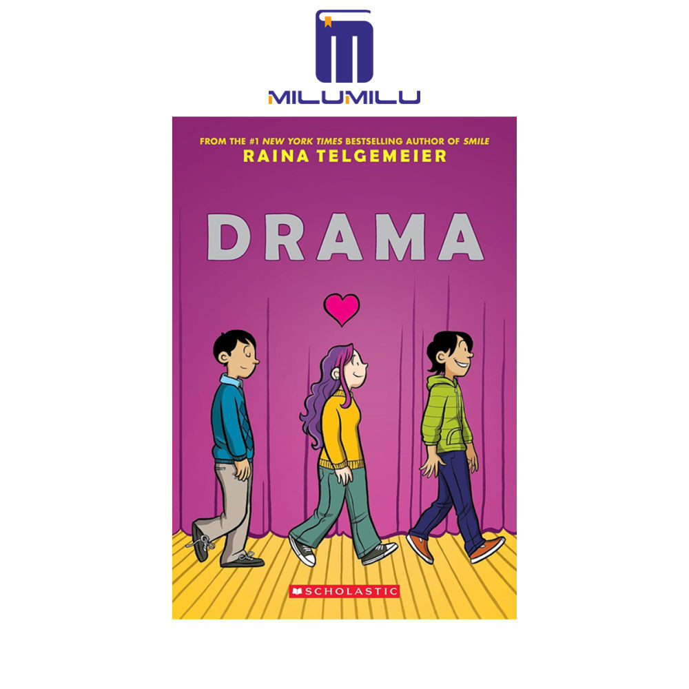 Drama: A Graphic Novel Paperback by Raina Telgemeier Original English ...