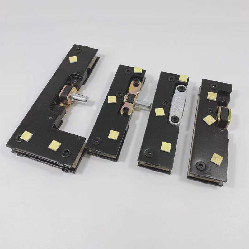 Door Spring Up and Down Top Curved Clip Matte Black Titanium Gold ...