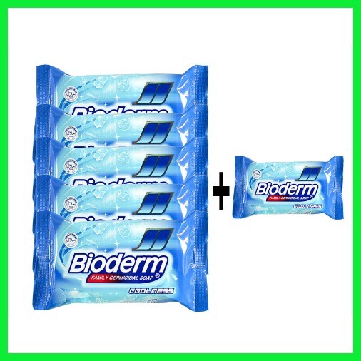 Bioderm Soap Coolness Blue (60g x 6pcs) | Shopee Philippines