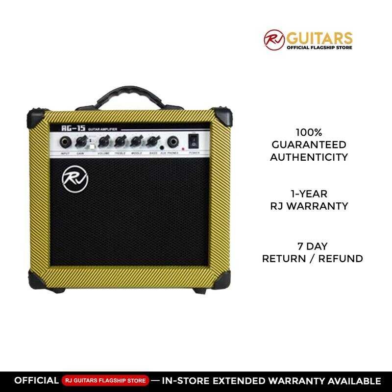 RJ Guitars Basics Electric Amplifier 15 Watts | Shopee Philippines