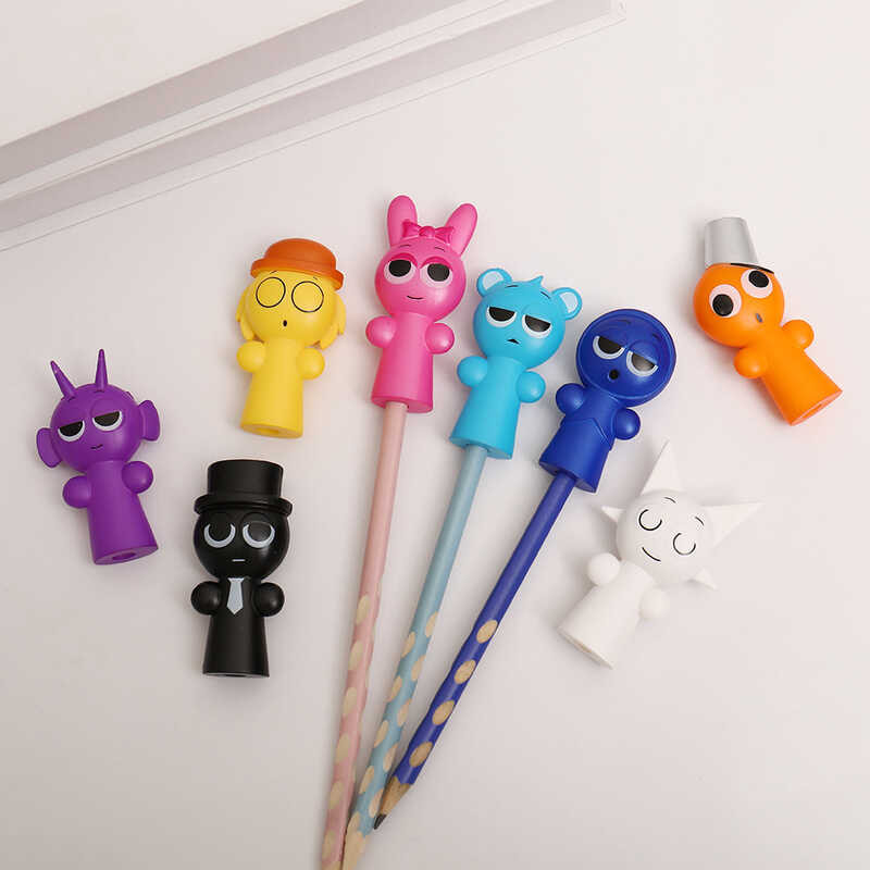 Rhythm Sprunki Plush Box Handheld Office Doll New Game Peripheral Plush ...