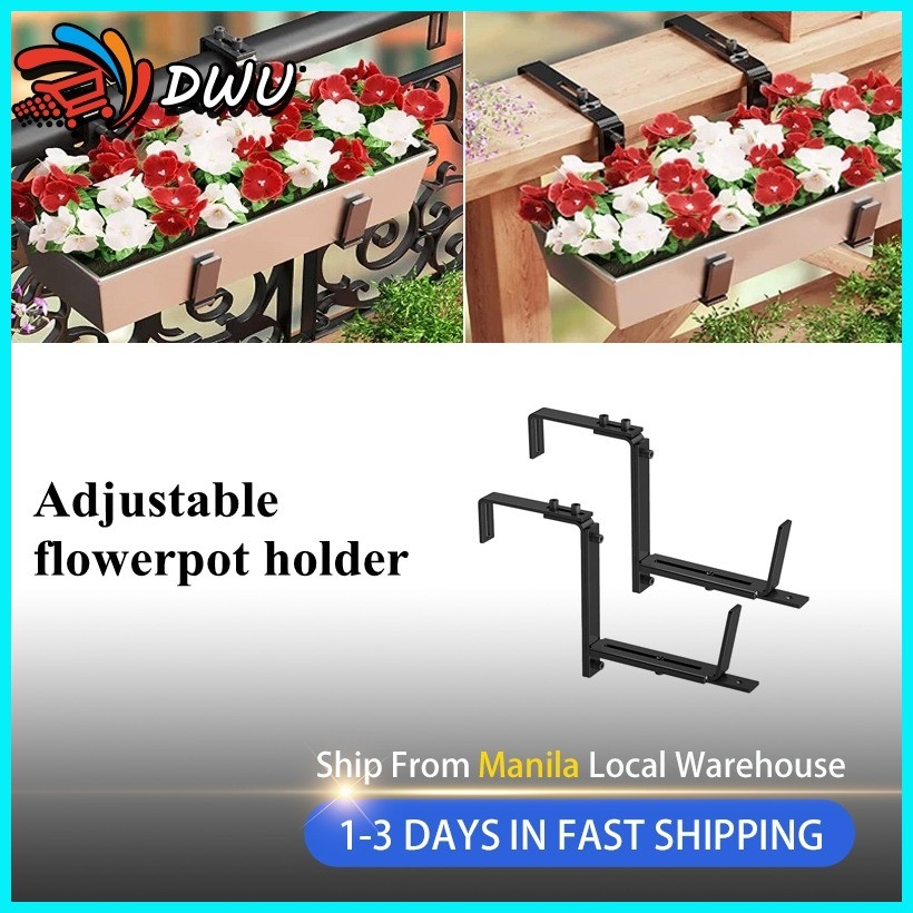 Flower Pot Storage Bracket, Adjustable Flower Pot Bracket, Hanging ...