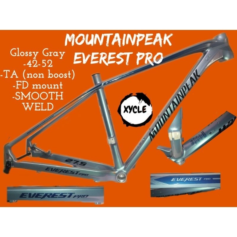 MOUNTAINPEAK EVEREST PRO FRAME 2024 MODEL 27.5 29er | Shopee Philippines