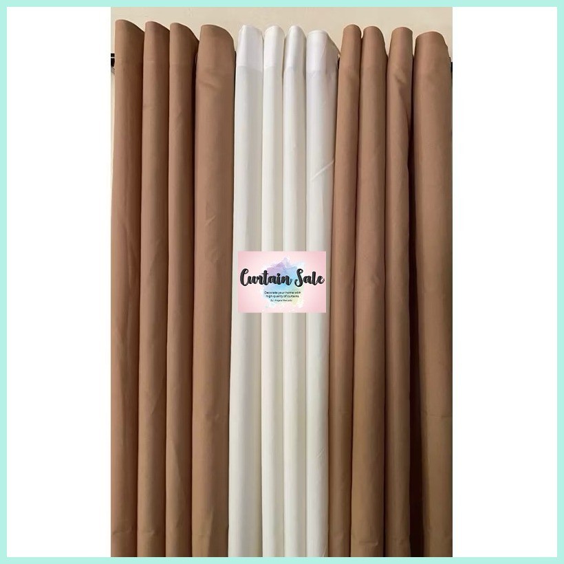 PLAIN MOCHA 5ft/ 6ft/ 7ft (sold per set) | Shopee Philippines
