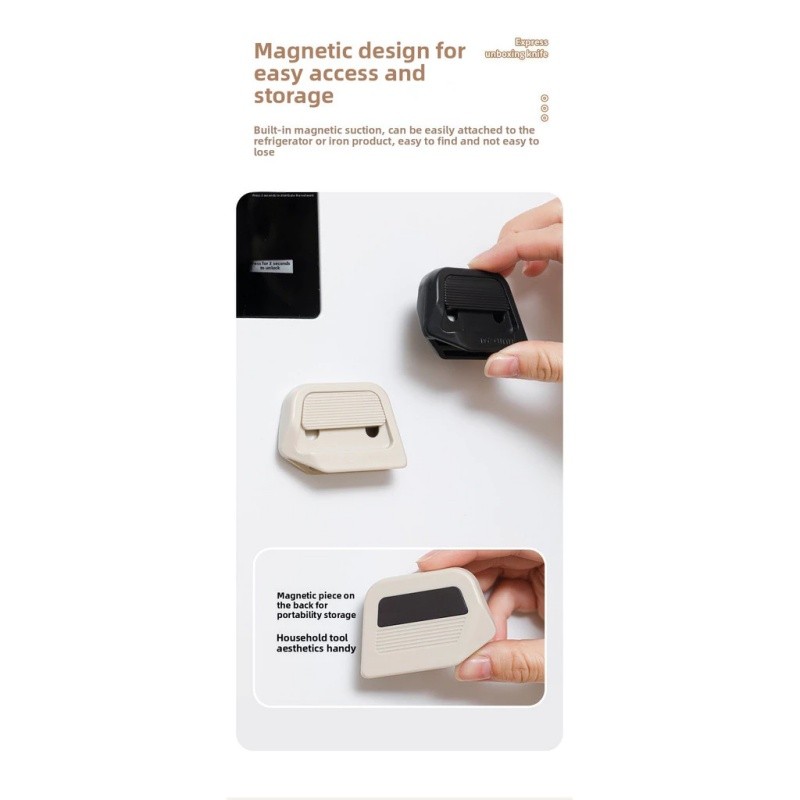 Ceramic Parcel Opener Rebound Magnetic Package Cutter, Anti-Stick ...