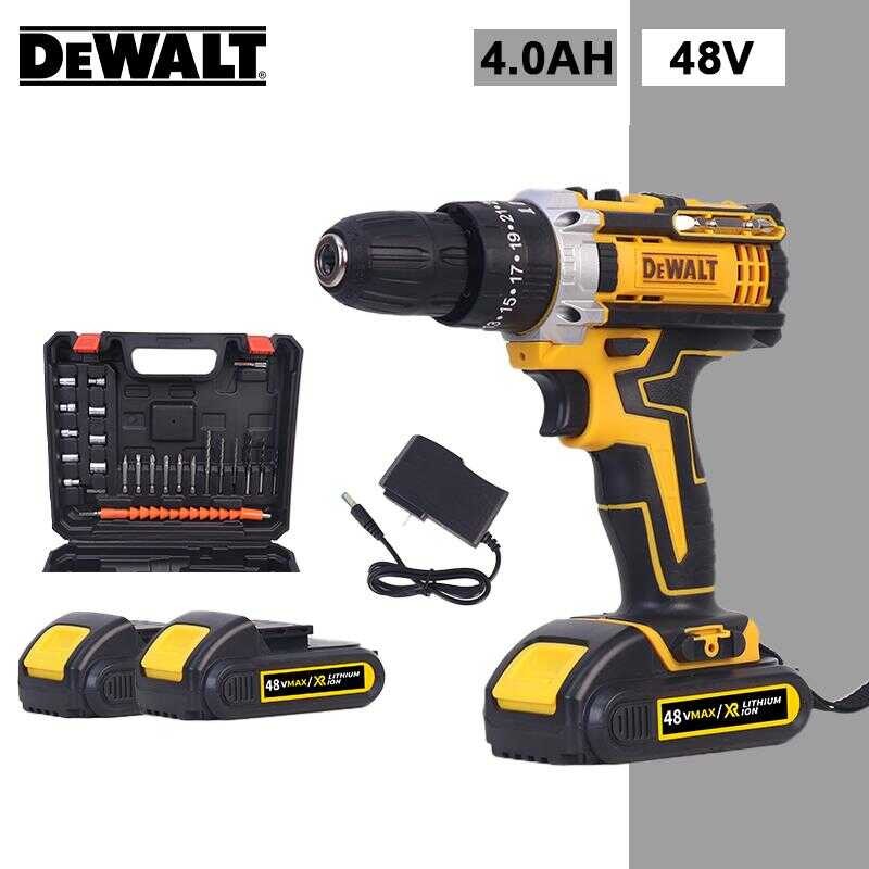48V 10Mm Brush Cordless Impact Drill A5f D40 | Shopee Philippines