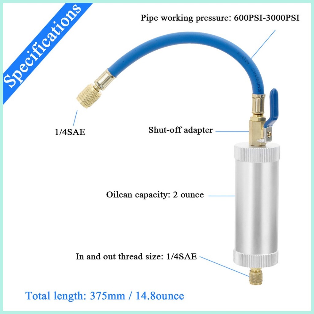 R12 R134A Refrigeration Air Conditioning Automobile Oil Refrigerant ...