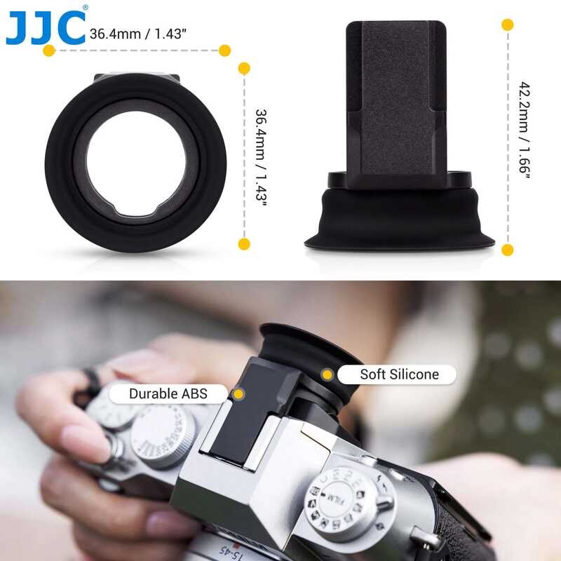 Extended JC Long Soft Rubber Eyecup Viewfinder Cover For Fuji Fujifilm ...