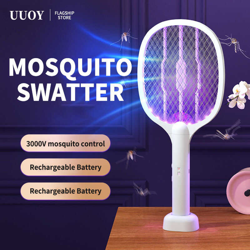 COD 2024 UUOY- Best Electric Fly Swatter Insect Killer Tennis Racket ...
