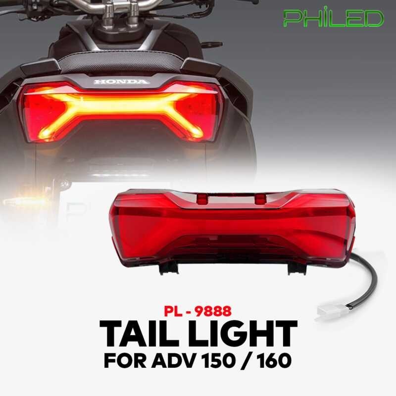 150 / PHILED ADV 160 LIGHT ASSY REAR TAIL Itigil Ang Lamp Brake ...