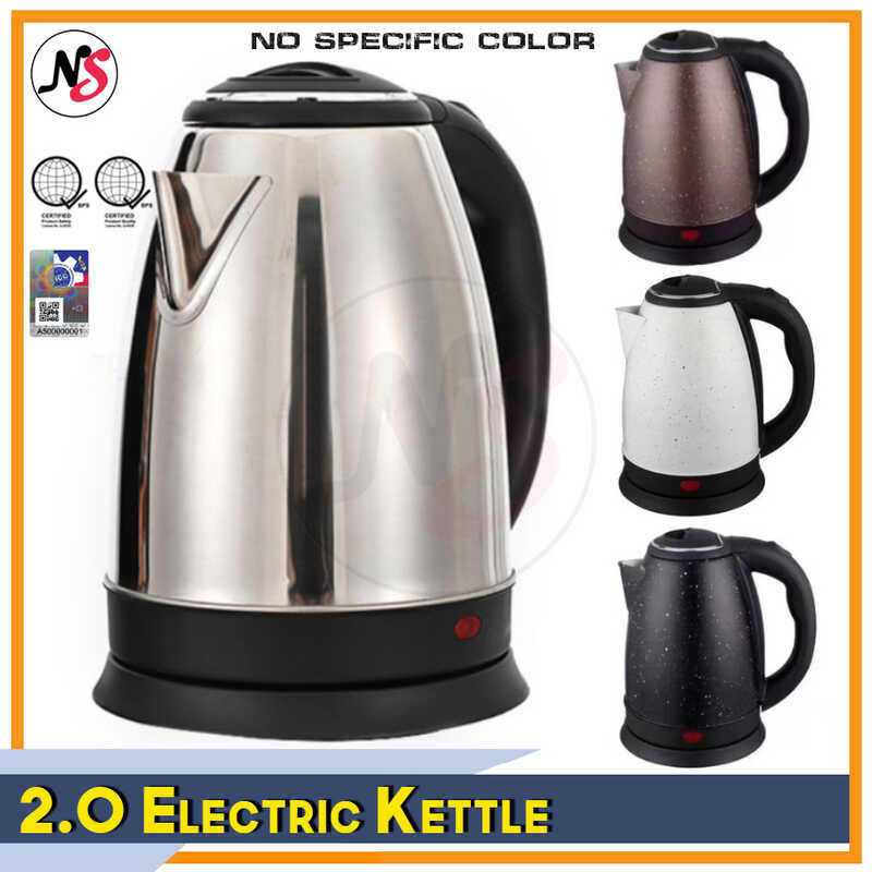 2.0L Electric Kettle 1500W 220-240V Stainless Steel Cordless Electric ...