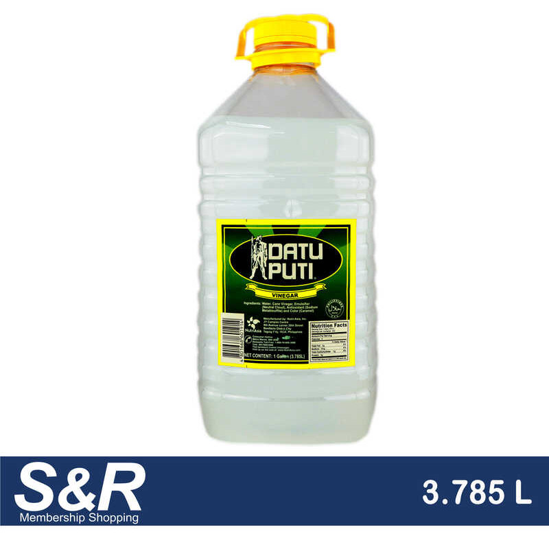 Datu Puti Vinegar 3.785L | Shopee Philippines