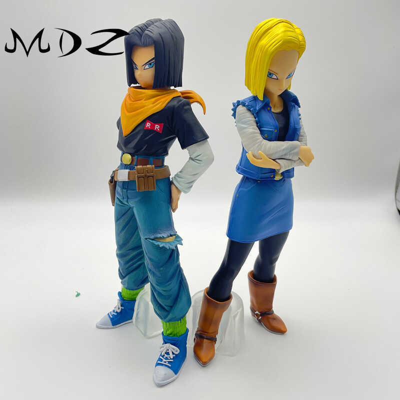 D Anime Dragon Ball Z 42Cm Android 16/17/18 Vegeta Action Figure PVC ...