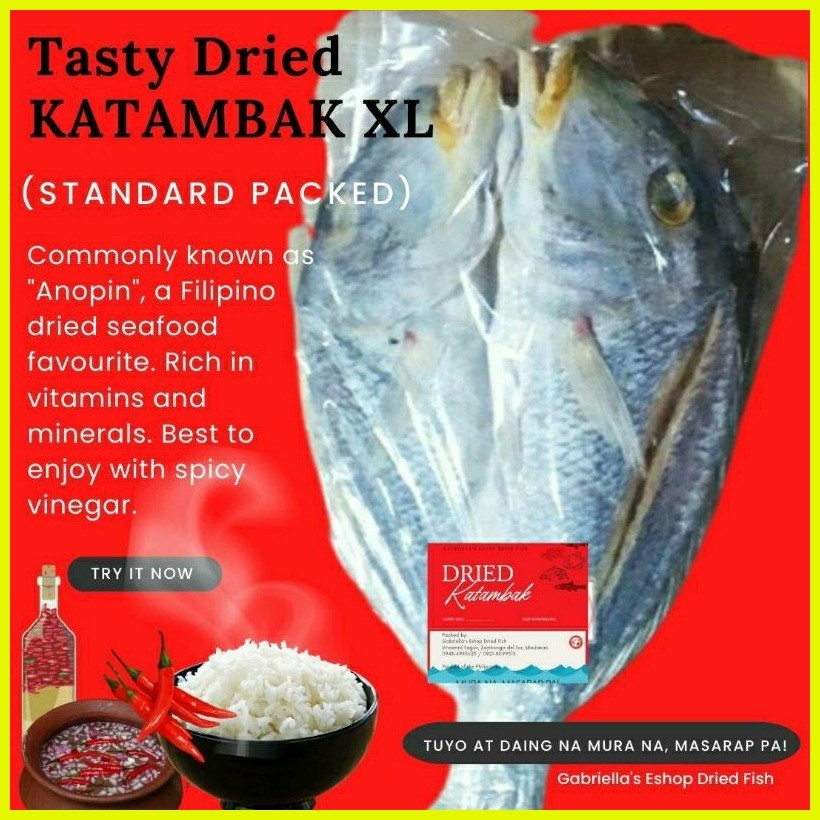 Katambak XL Size Dried Fish 1 Kilo Affordable Delicious Tuyo Daing From ...