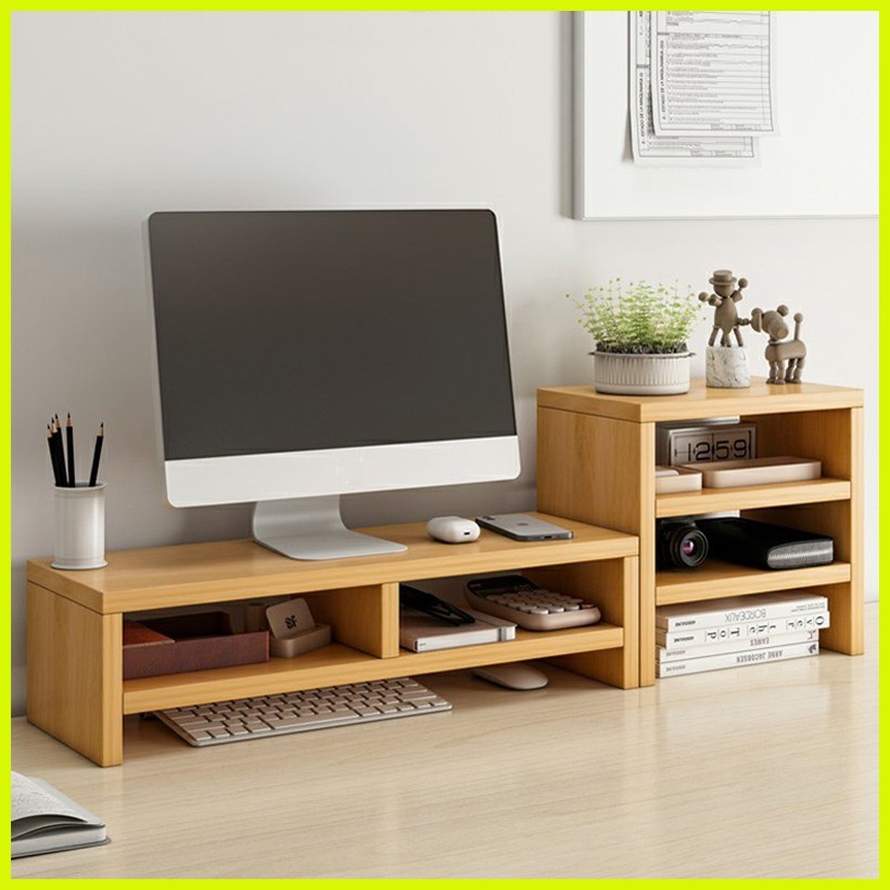 Monitor Rack Riser Monitor Stand Office Desk Storage Computer Monitor ...