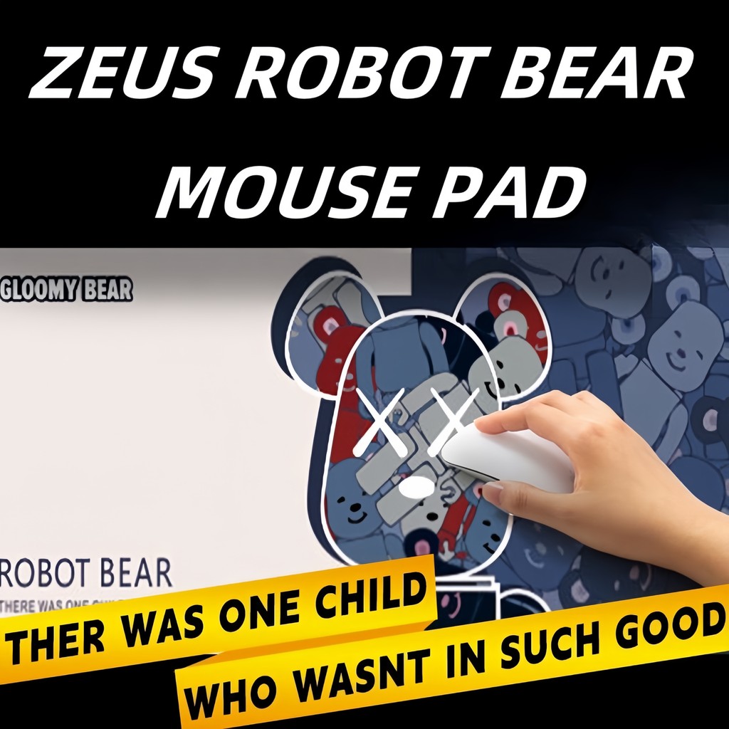 Zeus Be@r Brick Extended Mouse Mat / Mouse Pad For Gaming Office Mice Pad Large Long Mouse Pad ...