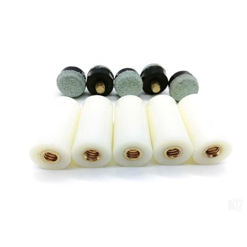 5Pcs. SCREW ON TIP FERRULE BILLIARD CUE RING/SINGSING NG TAKO NG ...
