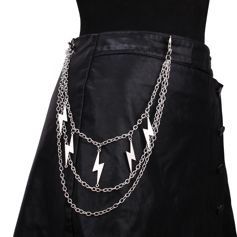 Goth Trouser Chain Goth Pants Chain Star Belt Chain For Women Y2k Jeans ...