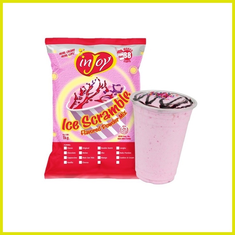 ¤ ♠ ☼ inJoy Classic Scramble Powder 1kg | Classic Pinoy Dessert | Tutti ...