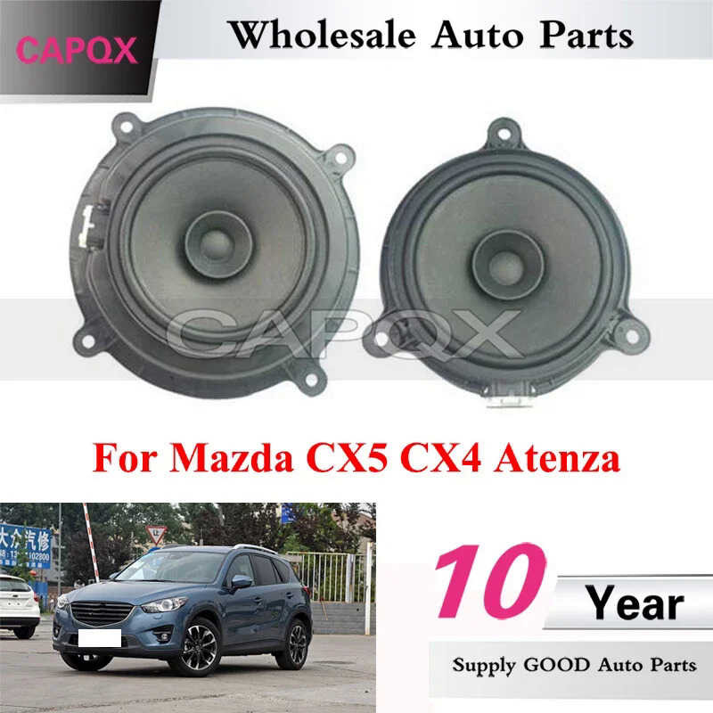CAPQX Sound Speaker For Mazda Cx5 Cx4 Atenza Car Door Bass Horn Woofer Tweeter | Shopee Philippines