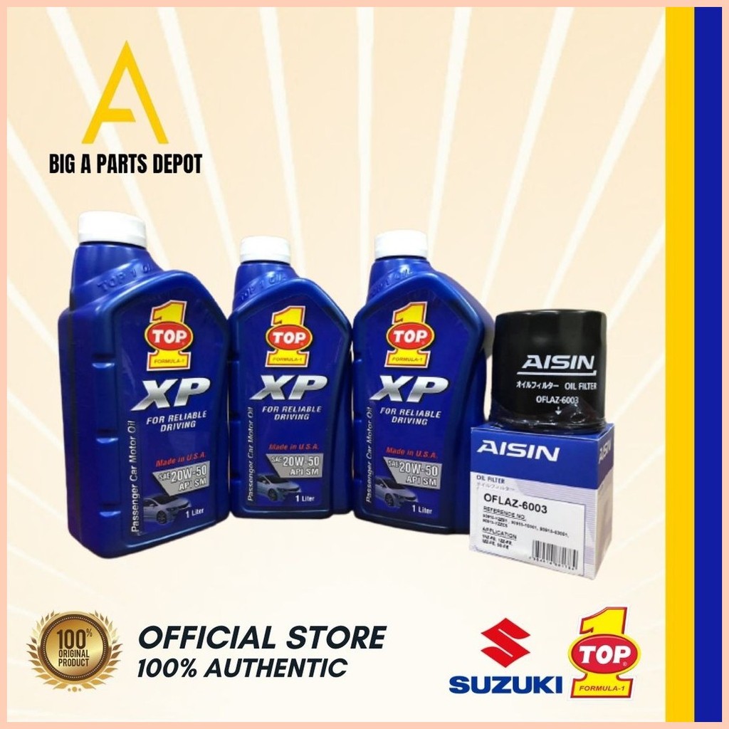 ☸ Top 1 - XP Motor Oil 20w-50 API SM Change Oil Bundle for Suzuki ...