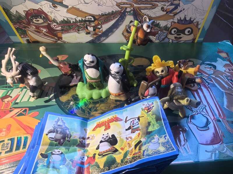 Kinder Surprise Egg Surprise Egg Toy Kung Fu Panda 3 Series Toy ...