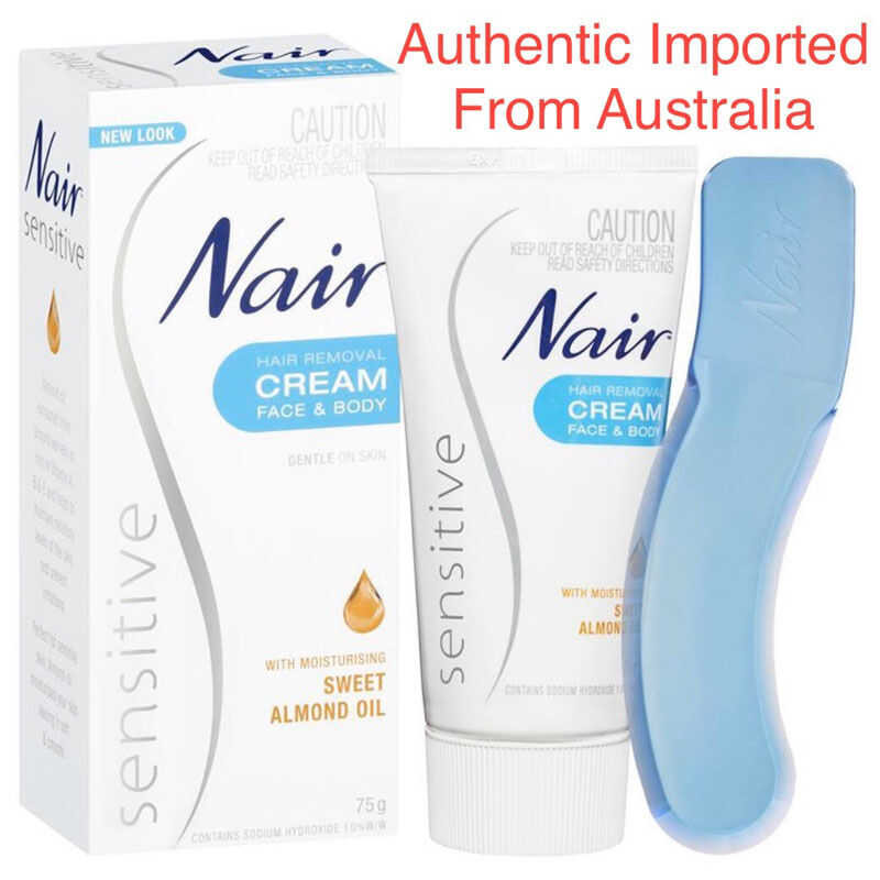 Original Australia Nair Sensitive Hair Removal Cream 75G Gently Quick ...