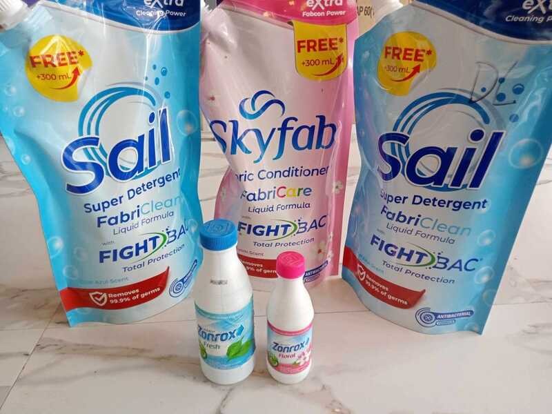 Take All Laundry Detergent ,Fabcon Dishwashing Liquid 75D | Shopee ...